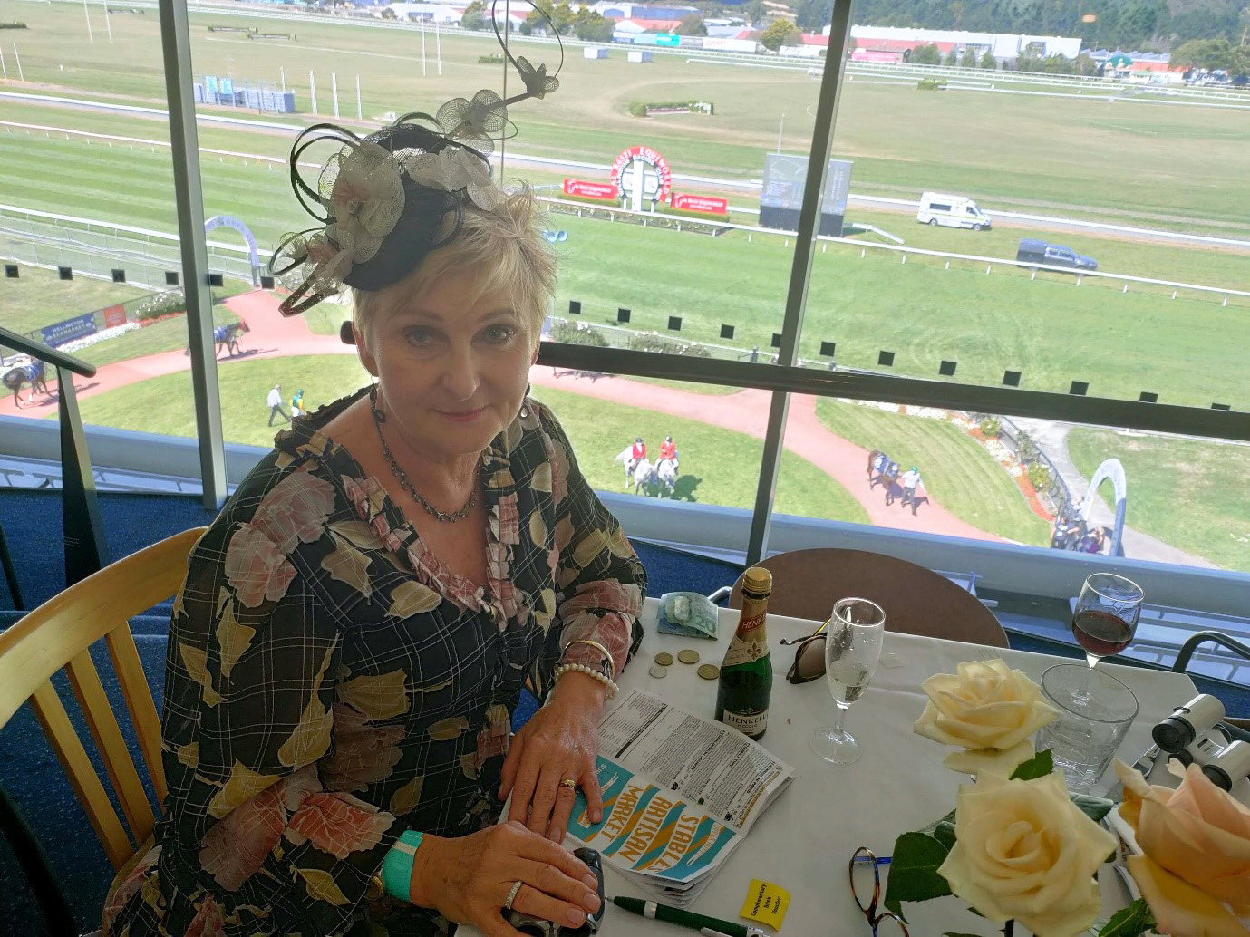 Helen Rickaby on Wellington Steeplechase Day