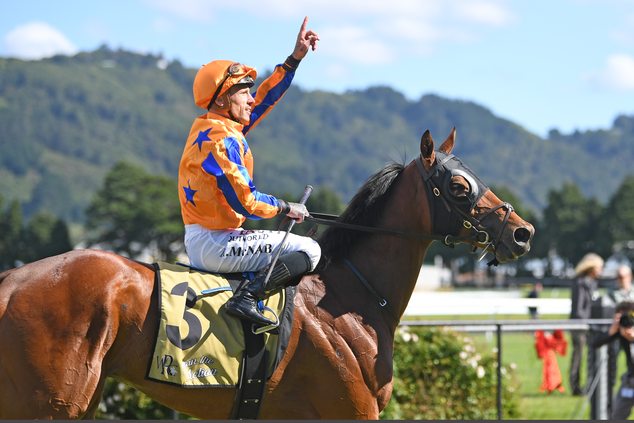 Major spring blow for champion rider