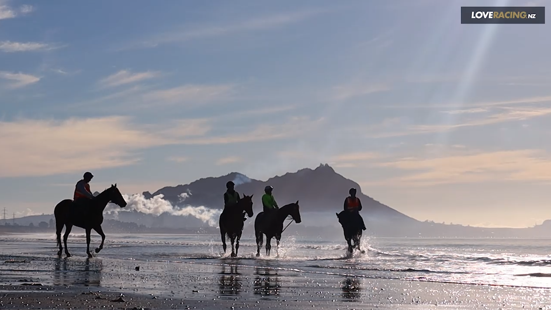 Training on Ruakaka Beach with Kenny Rae & Chris Gibbs