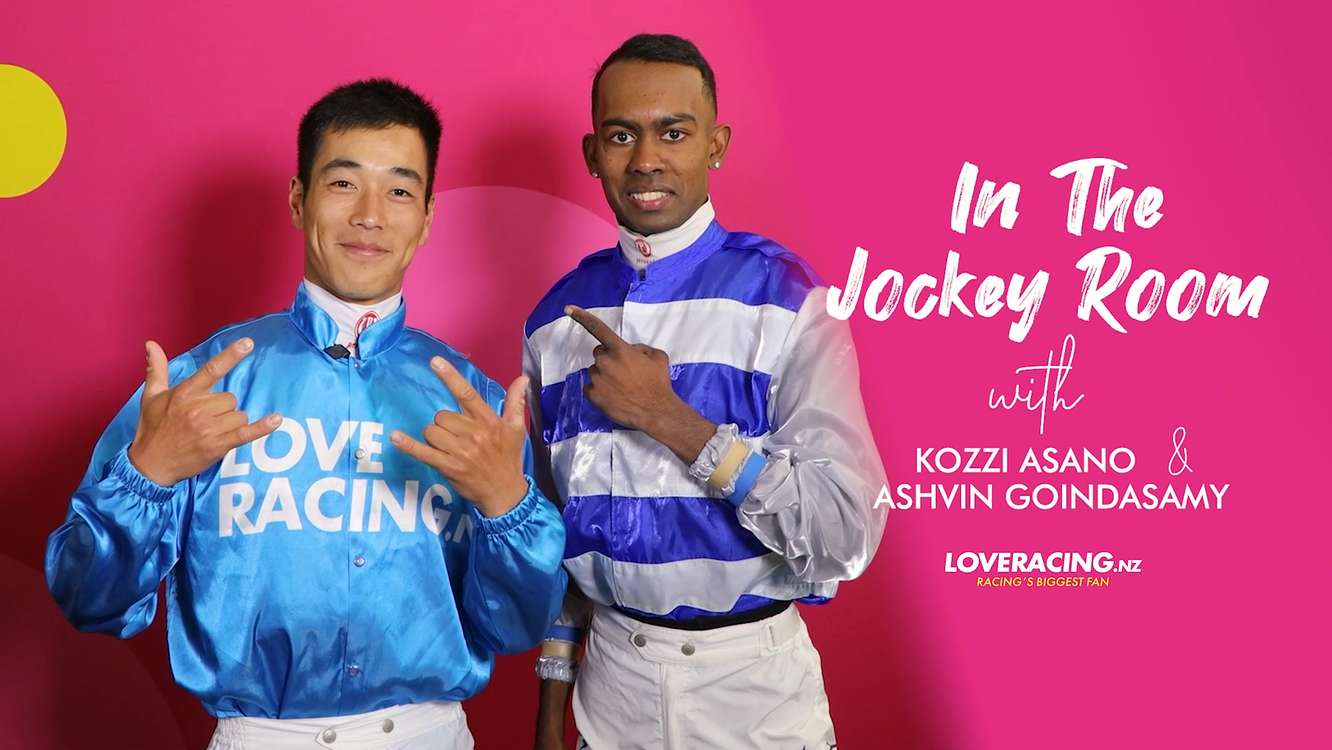 In The Jockey Room - With Kozzi Asano & Ashvin Goindasamy