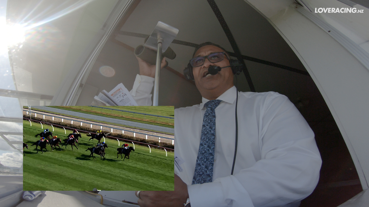 George Simon calling the Gr.1 ATR NZ Derby