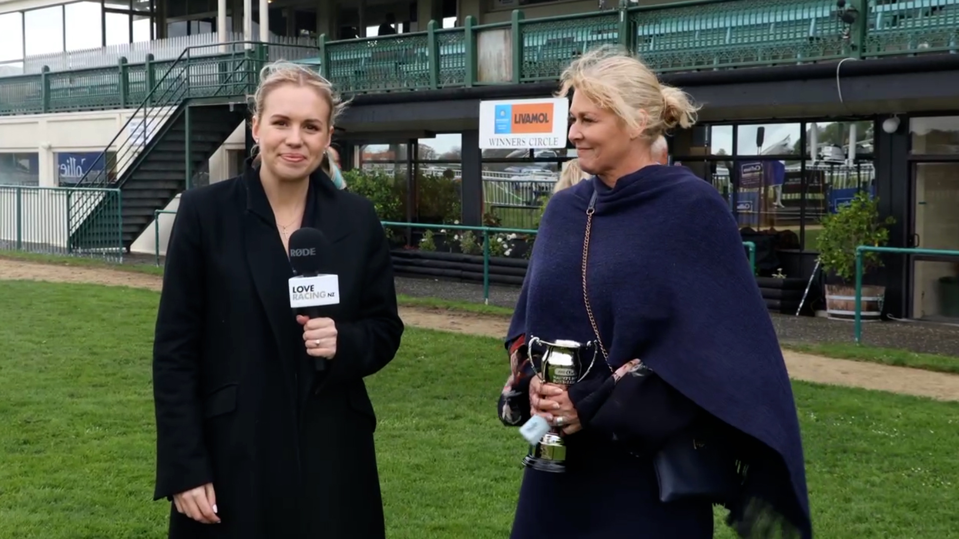 Lisa Latta on Lantern Way winning the Gr 2 Hawke's Bay Guineas