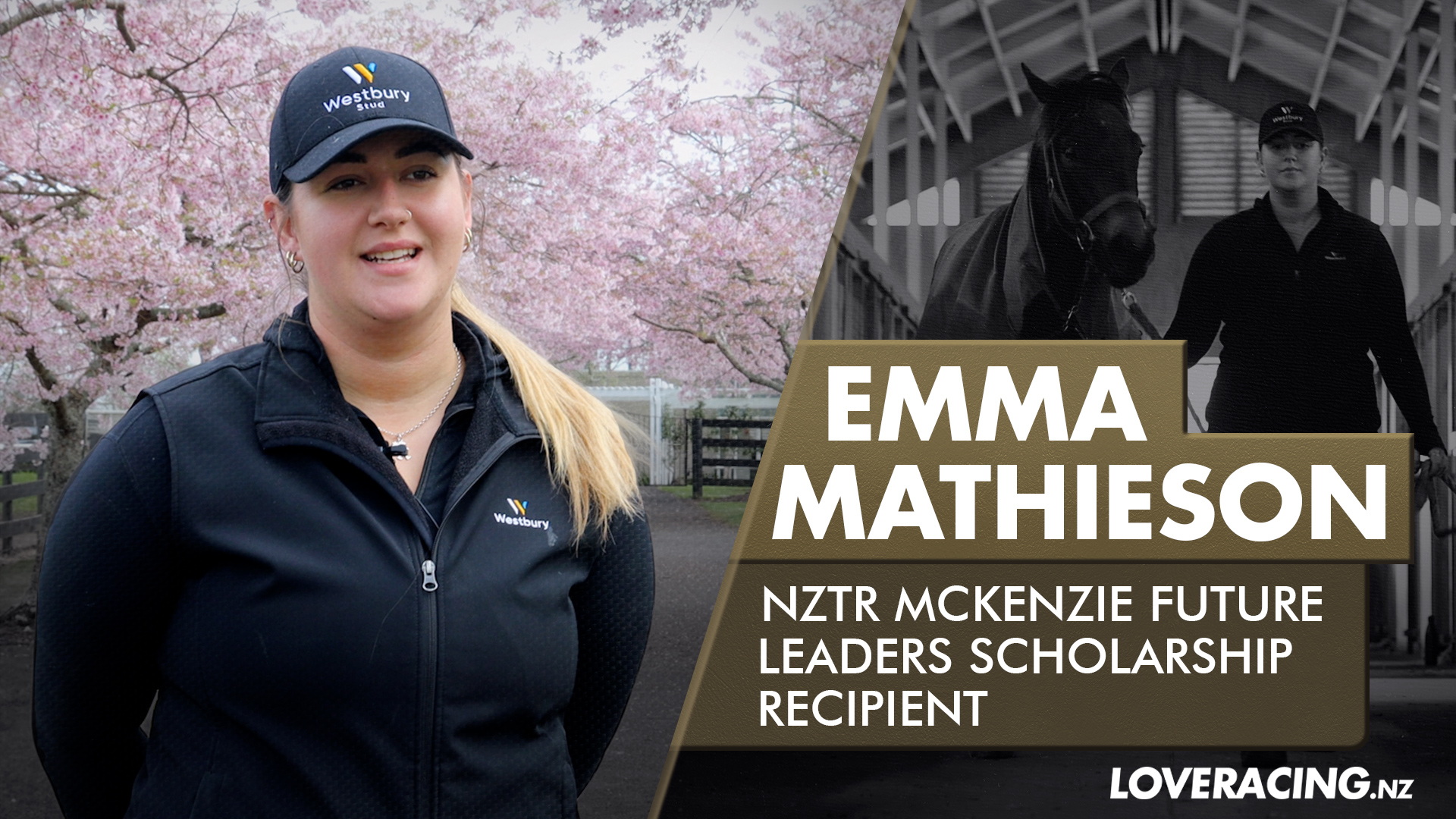 Emma Mathieson - NZTR McKenzie Future Leaders Scholarship Recipient