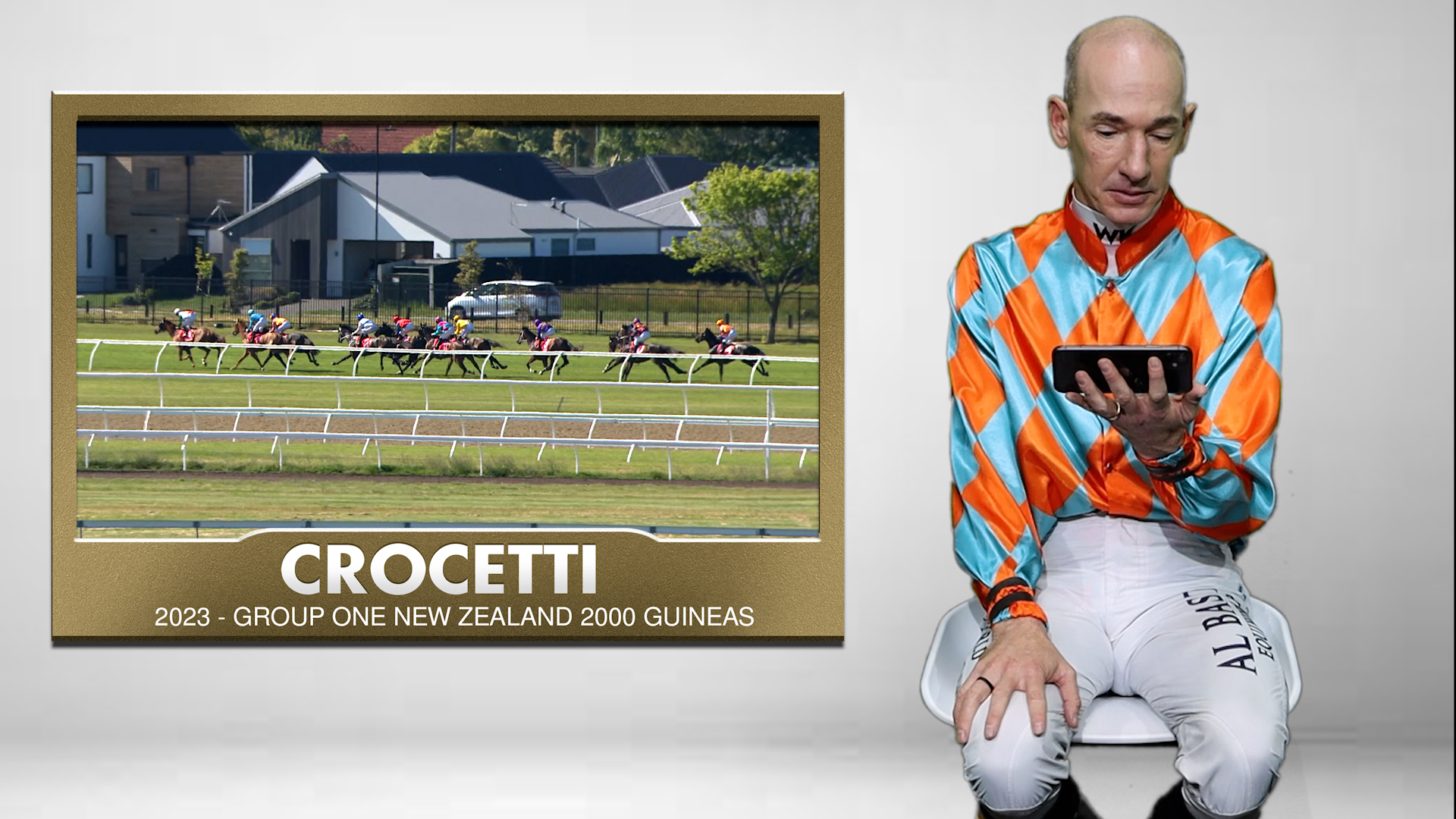 Warren Kennedy Relives Gr.1 2000 Guineas Win - Crocetti