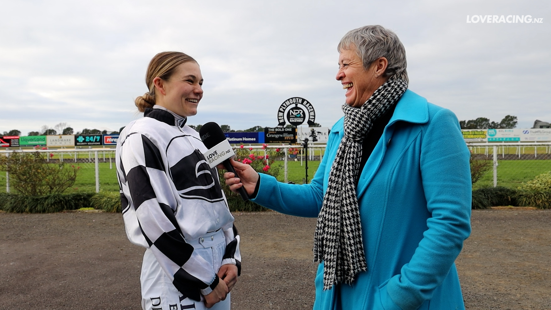 Kim Clapperton Chats With Apprentice Jockey Denby Rose Tait
