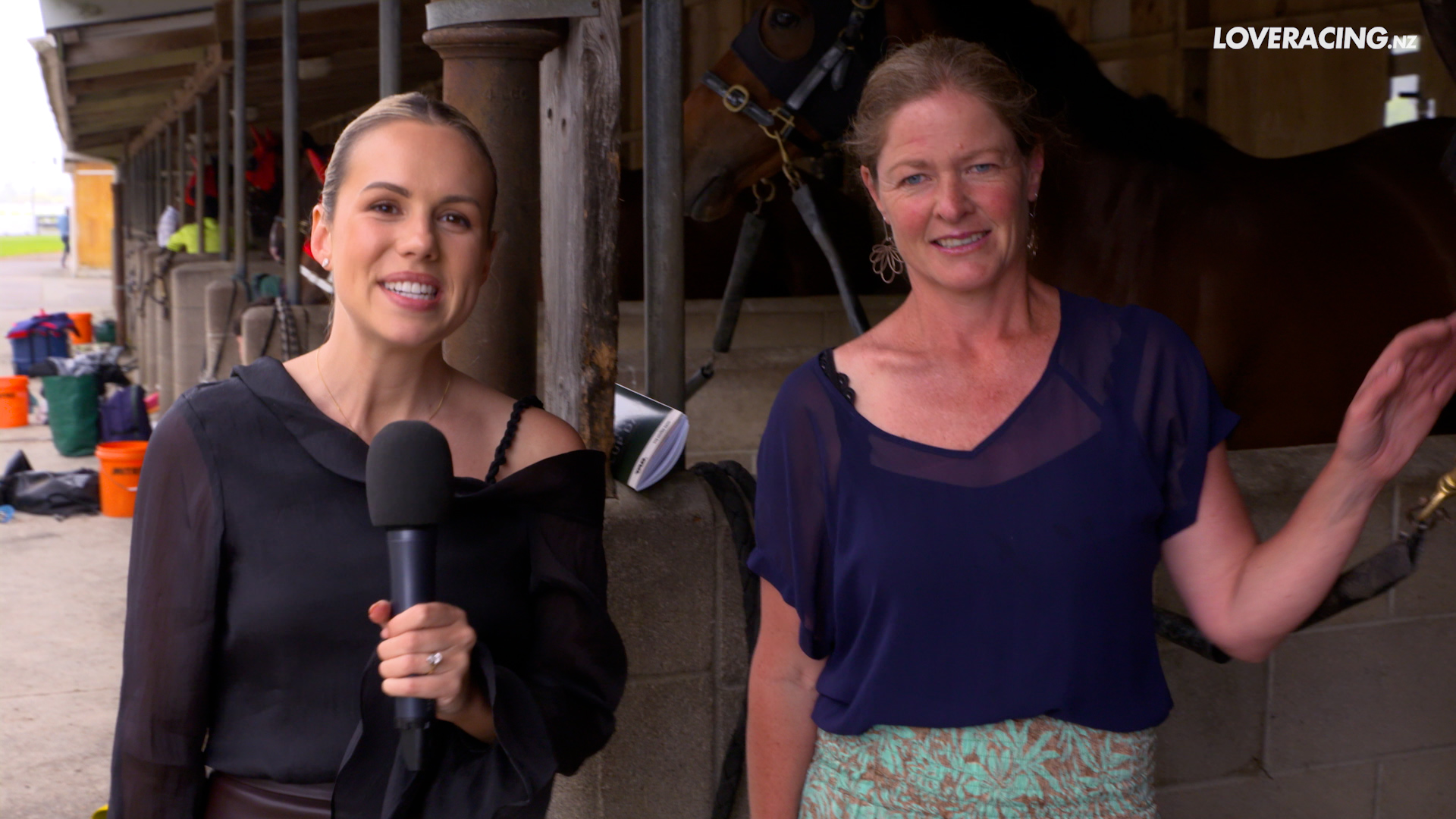 Kim Reid and beloved mare Hi Yo Sass Bomb