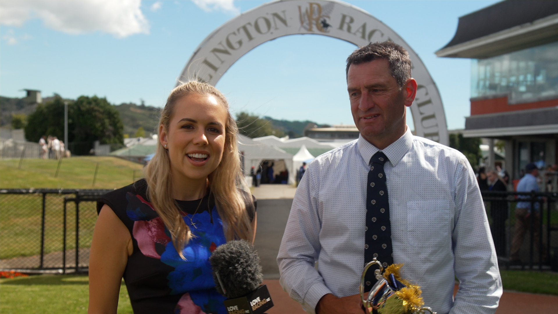 Robbie Patterson on Gr.3 Desert Gold Stakes winner Leica Lucy