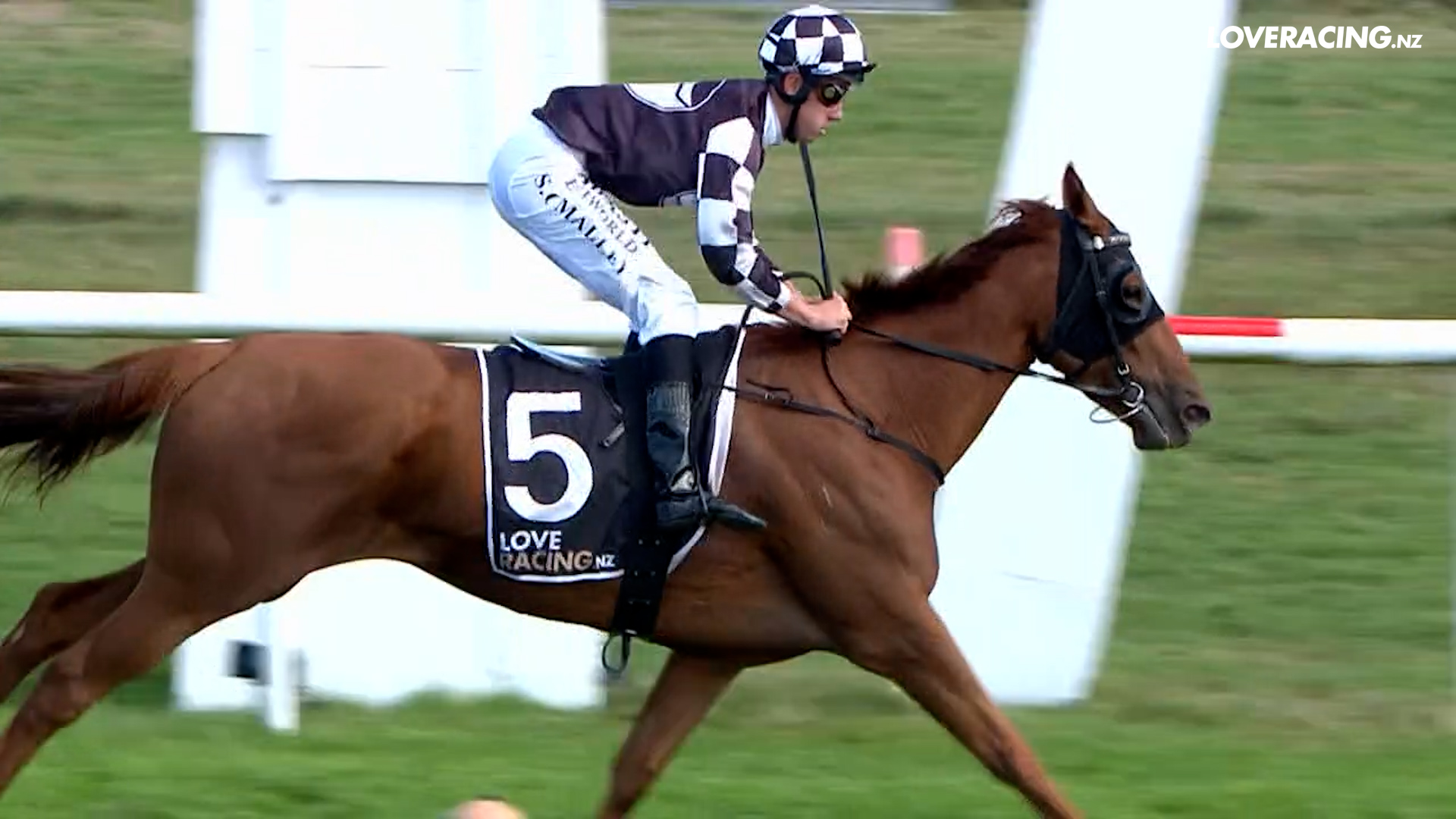 Sam O'Malley back in the winner's circle